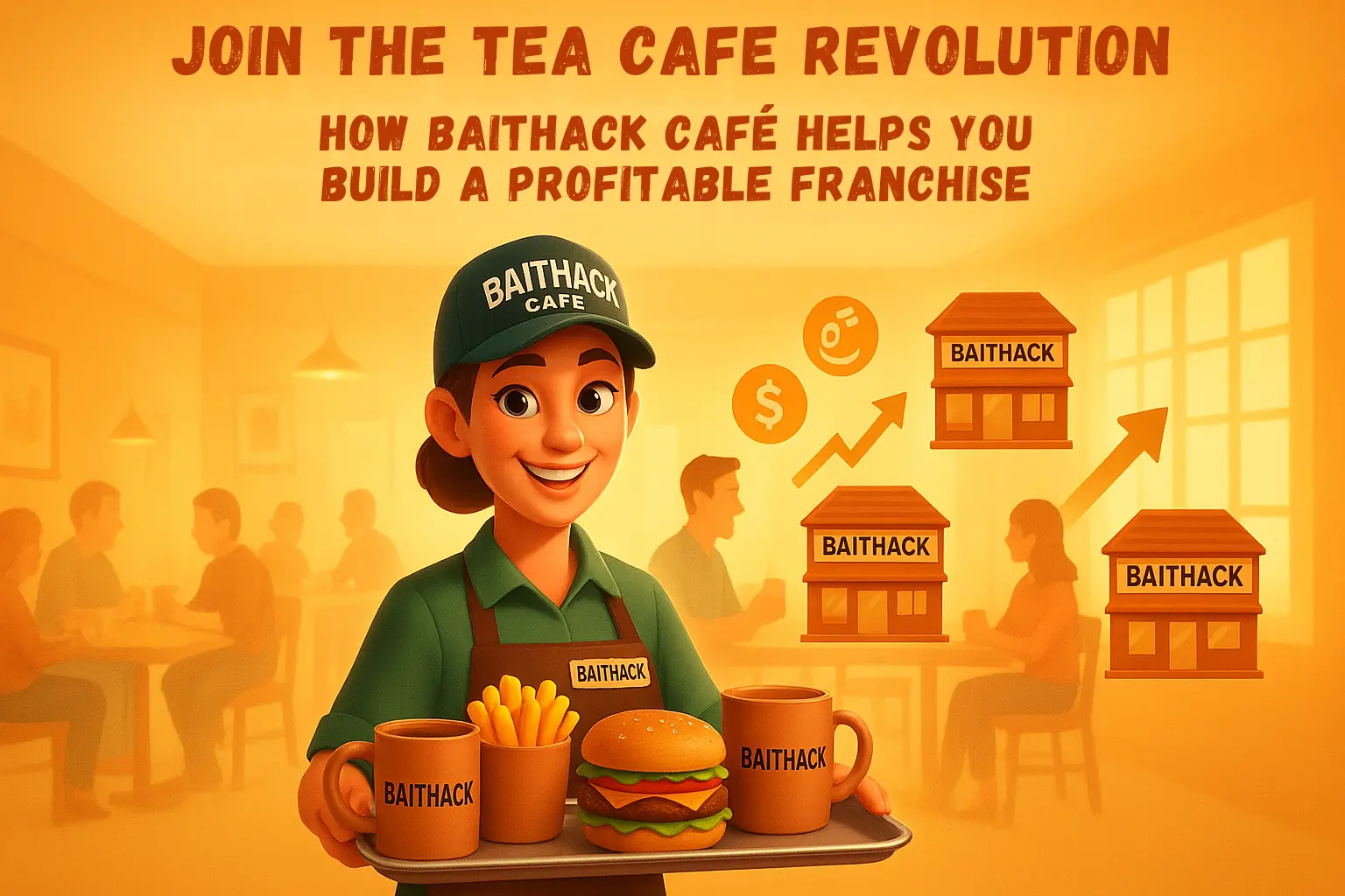 How Baithack Café Helps You Build a Profitable Franchise - Baithack India